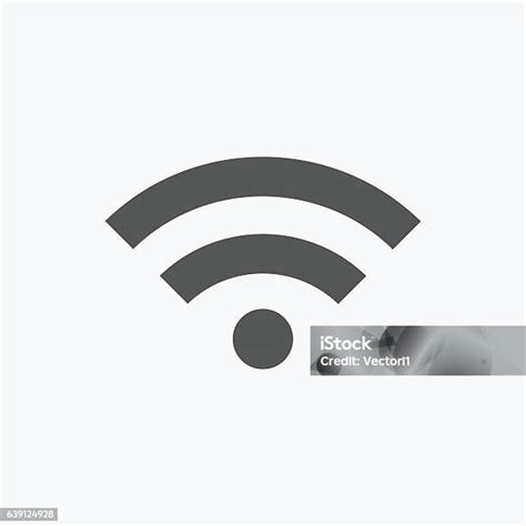 Wifi 아이콘 스톡 벡터 일러스트 레이 션 평면 디자인 라디오에 대한 스톡 벡터 아트 및 기타 이미지 라디오 무선 기술