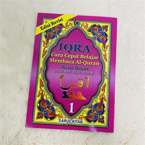 Set Iqra 1 6 Loose Darul Kitab Versi Rumi Mommyhappy