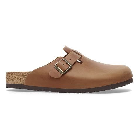 Boston Oiled Leather Cognac Birkenstock