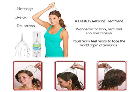 Pulse Vibrating Head Massager Your At Home Spa Experience Jersey
