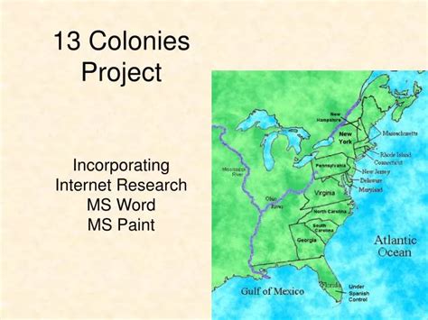 Ppt 13 Colonies Project Powerpoint Presentation Free Download Id
