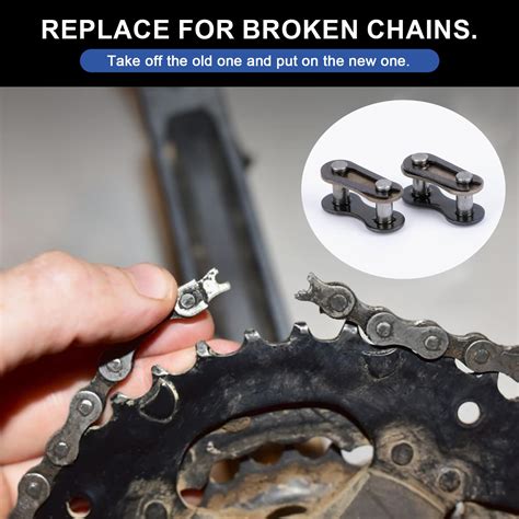 Reusable Chain Connecting Link 5pcs Bike Chain Master Link Single Speed
