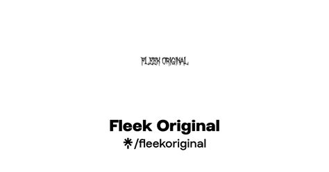 Fleek Original Instagram Tiktok Linktree