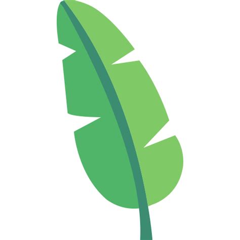 Banana Leaf Free Nature Icons