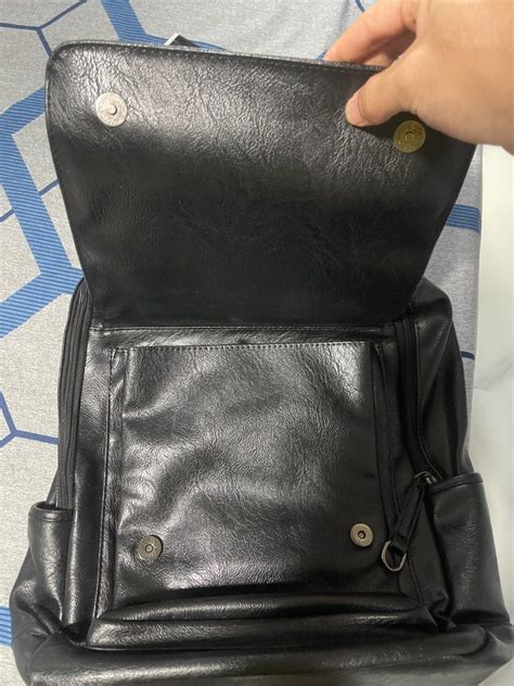 Kaison Bagpack And Leather Bag Bought Form Thailand And 1 Free Shoulder Bag Mens Fashion