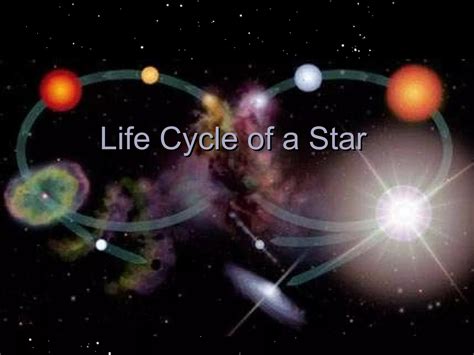 Life Cycle Of Stars Ppt