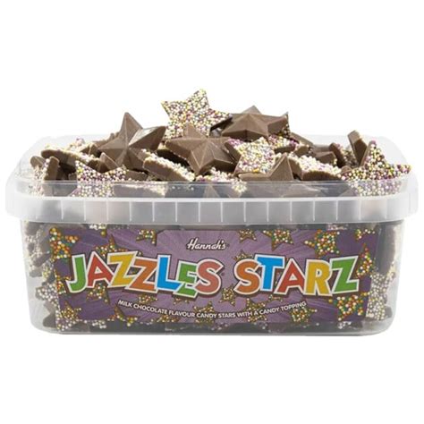 Hannahs Milk Chocolate Jazzles Starz 600g Sweet Genie