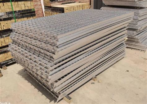 Rustproof Aluminum Walkway Grating Plain Mild Steel Gratings