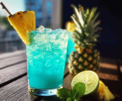 Refreshing Blue Hawaiian Mocktail Recipe Dinner Ideas For All Meals