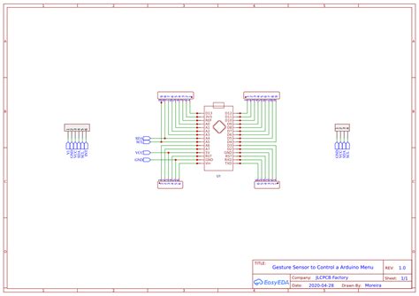Gesture Sensor Apds Control Menu OSHWLab