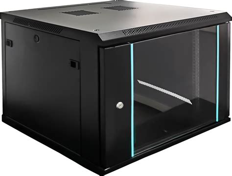 Hanging Rack Cabinet Eprado R19 9u 600 Blue Rack Cabinets 19 Height
