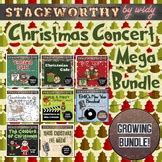 Christmas Play Script Tracking Santa Christmas Concert Or Readers