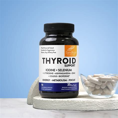 Balance Your Thyroid Hormone Level With Sandhus Thyroid Support