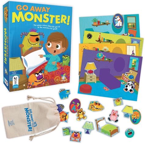Игра 85 из ТОП-100 BGG - Уходи монстр! (Go Away Monster!), 1997 год, от ...