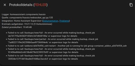 Unable To Create Backups Failed To To Call Backupsnewfull