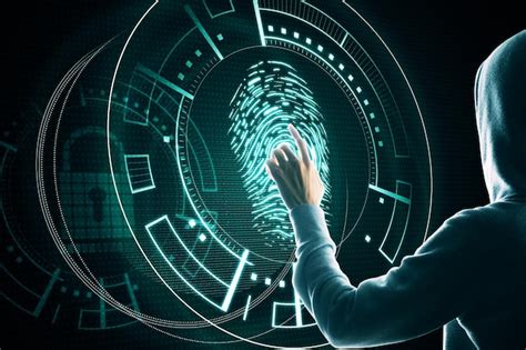 Premium Photo Hacking And Id Concept