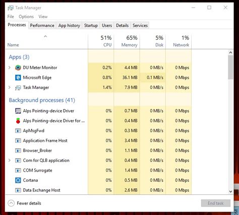 Cpu And Memory High Useage On Windows 10 Microsoft Community