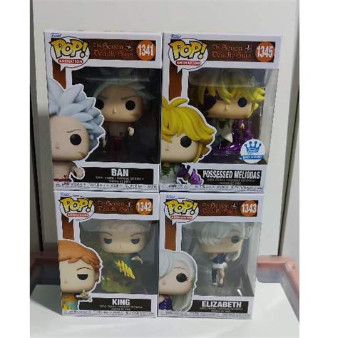 Funko Pop Animation Seven Deadly Sins Meliodaselizabethkingban
