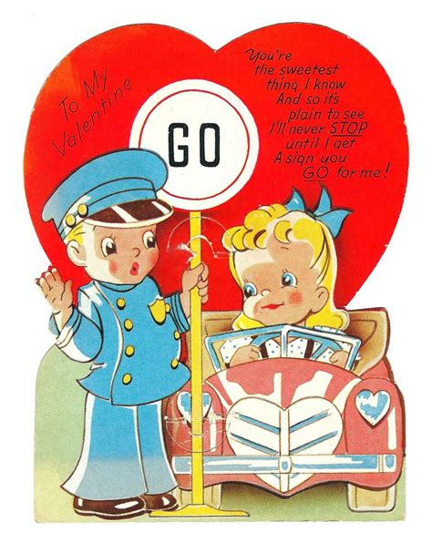 Vintage Valentine Card Made In Usa Circa 1950s Valentines Games