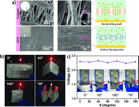 A Microscopic Images Indicate That Qpe Exhibits A Much More Uniform
