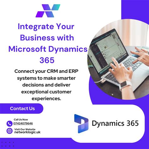 Microsoftdynamics365 Crm Erp Businessintegration… Network Logic