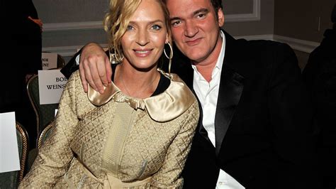 Uma Thurman And Quentin Tarantino