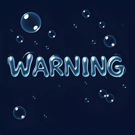 Bubbles And Warning Text Free Download Ai Scribbles
