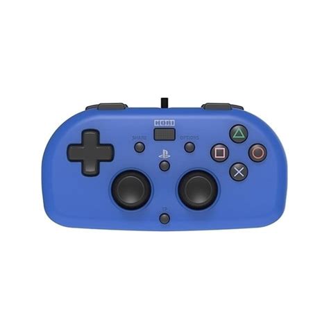 Hori Mini Wired Gamepad Blue Ps4 Controller