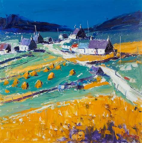 Bonhams John Lowrie Morrison British Born 1948 Haystacks