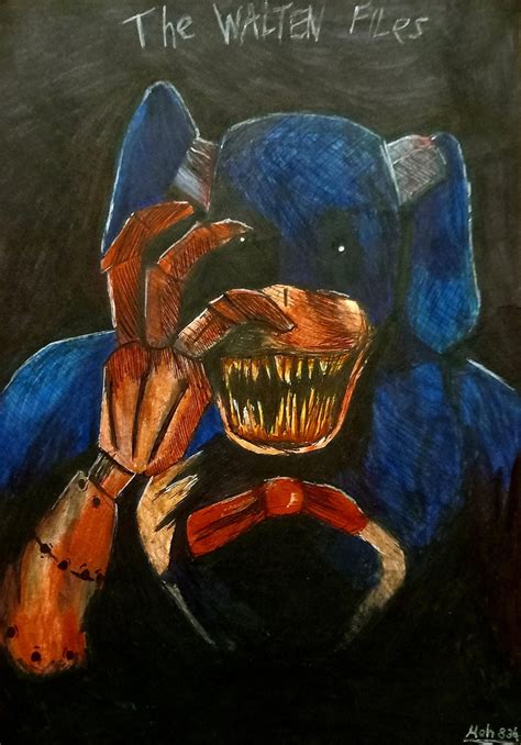 Quick Drawing Of Bon From The Walten Files Rthewaltenfiles