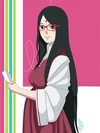 Pregnant Sarada By Saradauchihalove On Deviantart