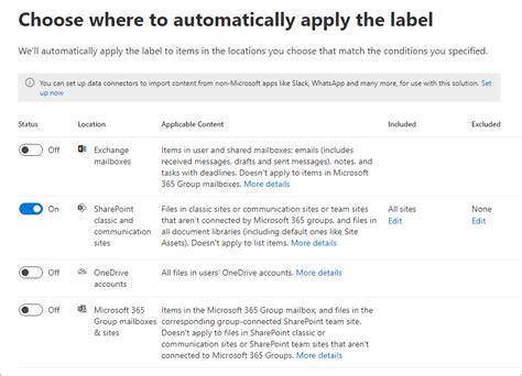 使用保留標籤來管理 sharepoint 文件生命週期 microsoft learn