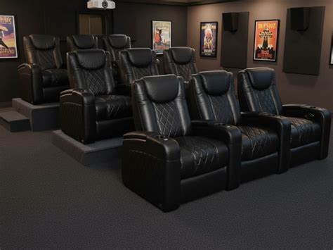 Platform Home Theater Seating