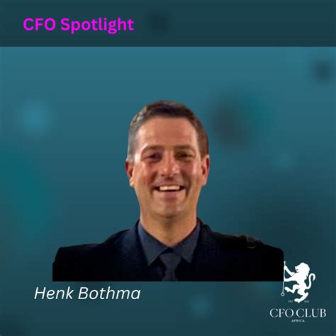 Members Profile Henk Bothma Cfo Club Africa