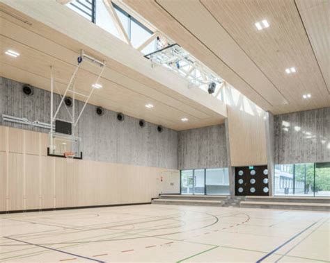 Prallwände Für Sporthallen In Echtholz Lignotrend