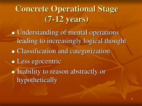 Concrete Operational Stage 7 12 Years At Michelle Peckham Blog