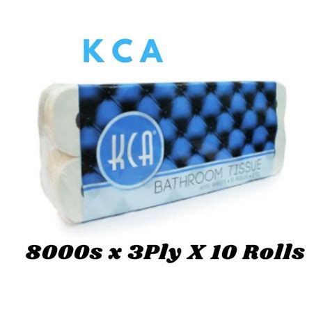 Kca Bathroom Tissue Roll 8000s X 3ply X 10 Rolls Shopee Malaysia