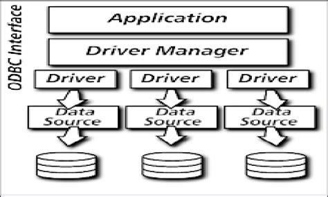 Architecture Odbc Advanced Query Tool Uses Odbc Drivers To Connect To Download Scientific