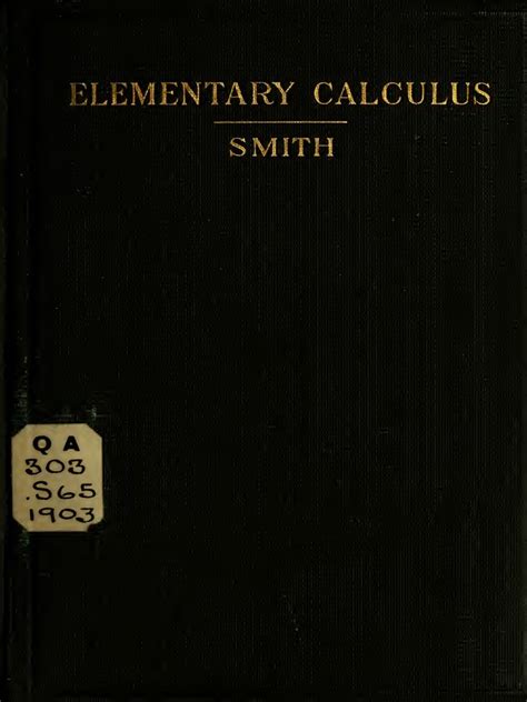 Elementary Calculus Smith Pdf Pdf Function Mathematics Variable Mathematics