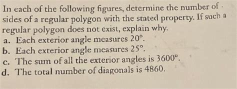 Solved In Each Of The Following Figures Determine The