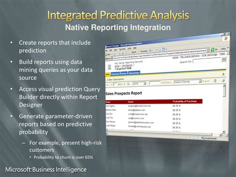 Ppt Predictive Analysis With Sql Server 2008 Powerpoint Presentation