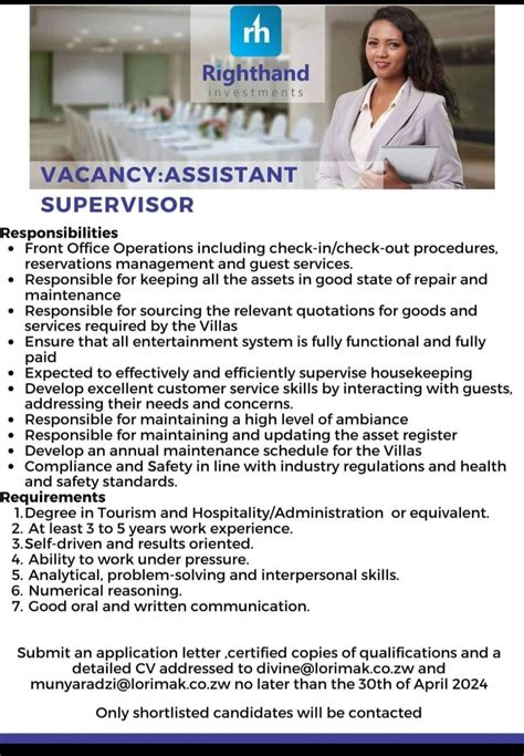 Vacancies Apply Today Joy Gombera