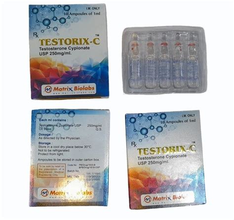 Testorix C 1ml Ampule 250 Mg At ₹ 1100vial Testosterone Cypionate