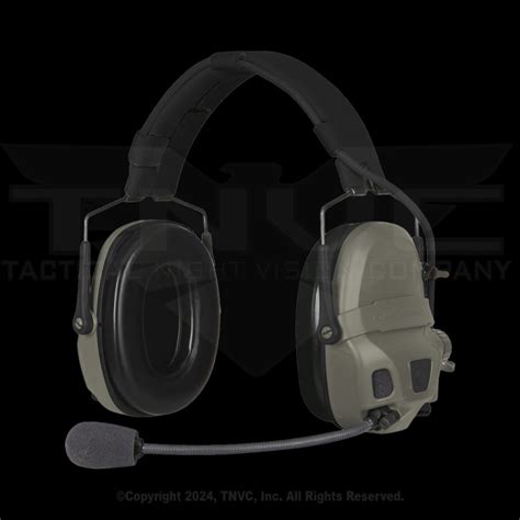 Ops Core® Amp Communication Headset Connectorized Tactical Night