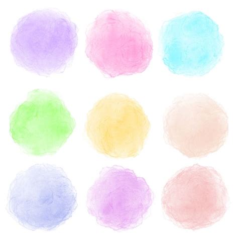 다채로운 붓 일러스트 설정 물감 연기 브러시 Colorfull 솔 붓 설정 Png 일러스트 및 Psd 이미지 무료 다운로드 Pngtree 구름 페인트 브러시 그림