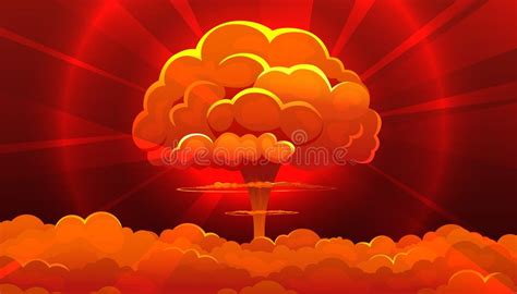 Nuclear Explosion Symbol Stock Vector Illustration Of Radioactive 316623053