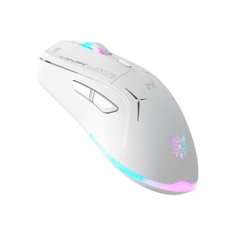 Mouse เมาส์ Onikuma Okami Dual Mode Gaming Mouse White 2y