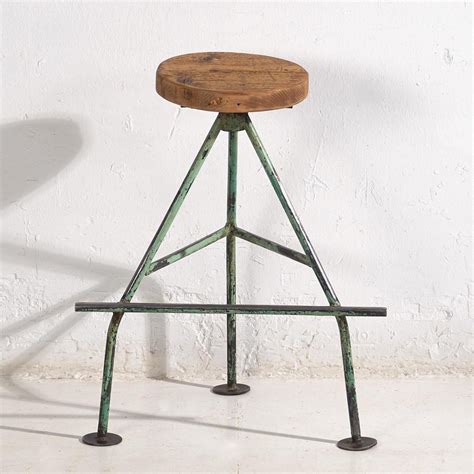 Industrial Style Workshop Stool 1950 For Sale At Pamono