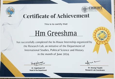 Excited To Share My Recent Internship Experience With The Department Of