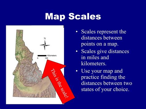map with map scale